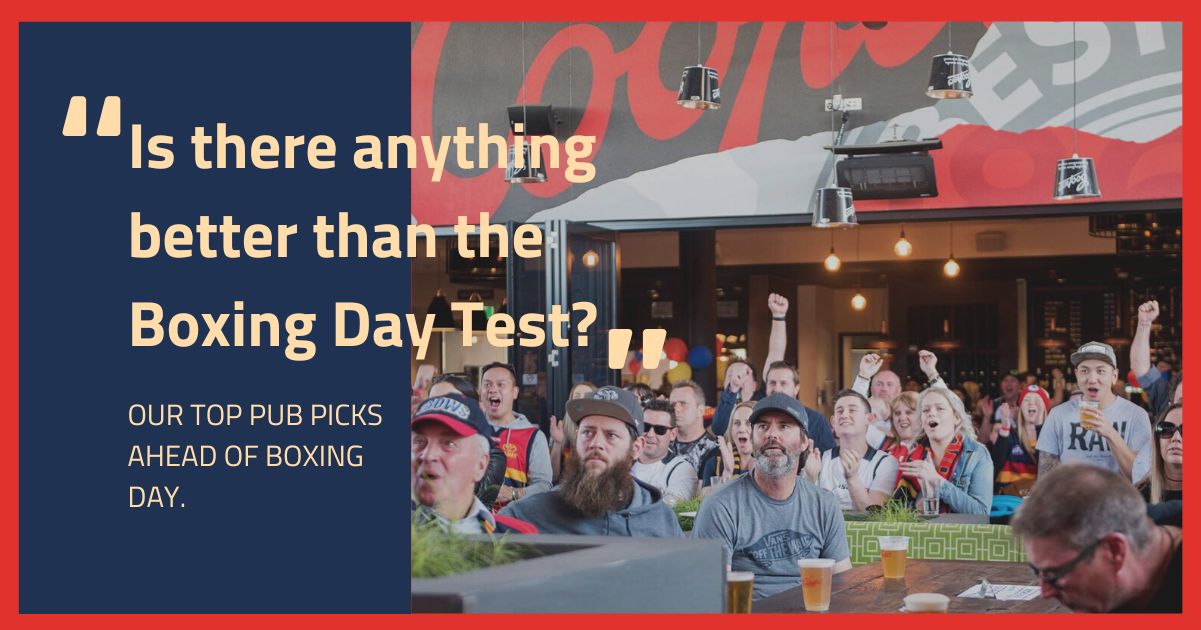 Our picks for the best places to watch the Boxing Day Test.